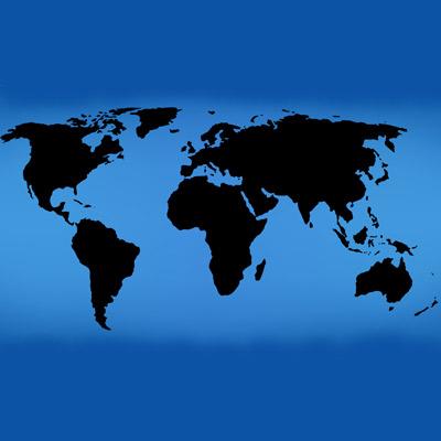 'H' Countries on a Map Map Quiz