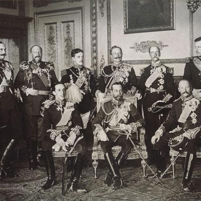 Nine Monarchs in One Picture Quiz
